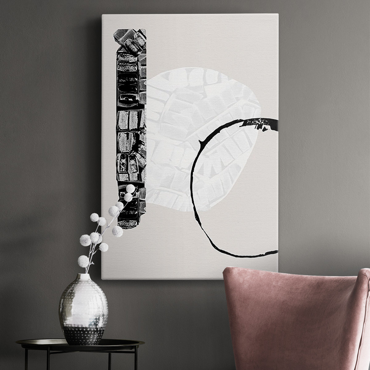 Ivy Bronx Zen Shapes I Premium Gallery Wrapped Canvas - Ready To Hang ...