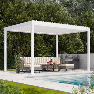 Square Shaped Pergolas You'll Love | Wayfair