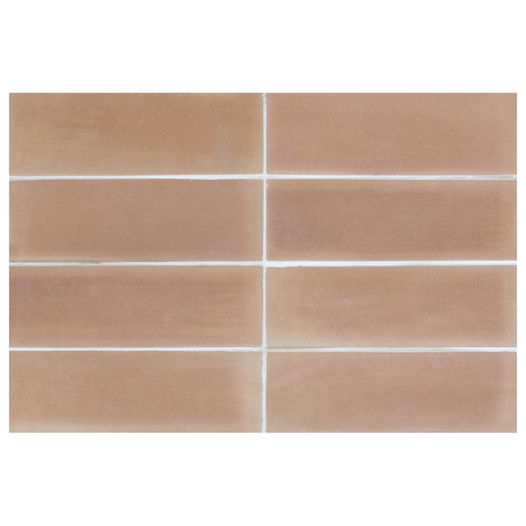 KDC Tile and Marble Watercolor 2" x 6" Porcelain Wall & Floor Tile ...