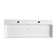 Eridanus Turner 43" White Ceramic Rectangular Wall Mount/Vessel ...