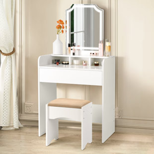 Small Bedroom Vanities You'll Love | Wayfair