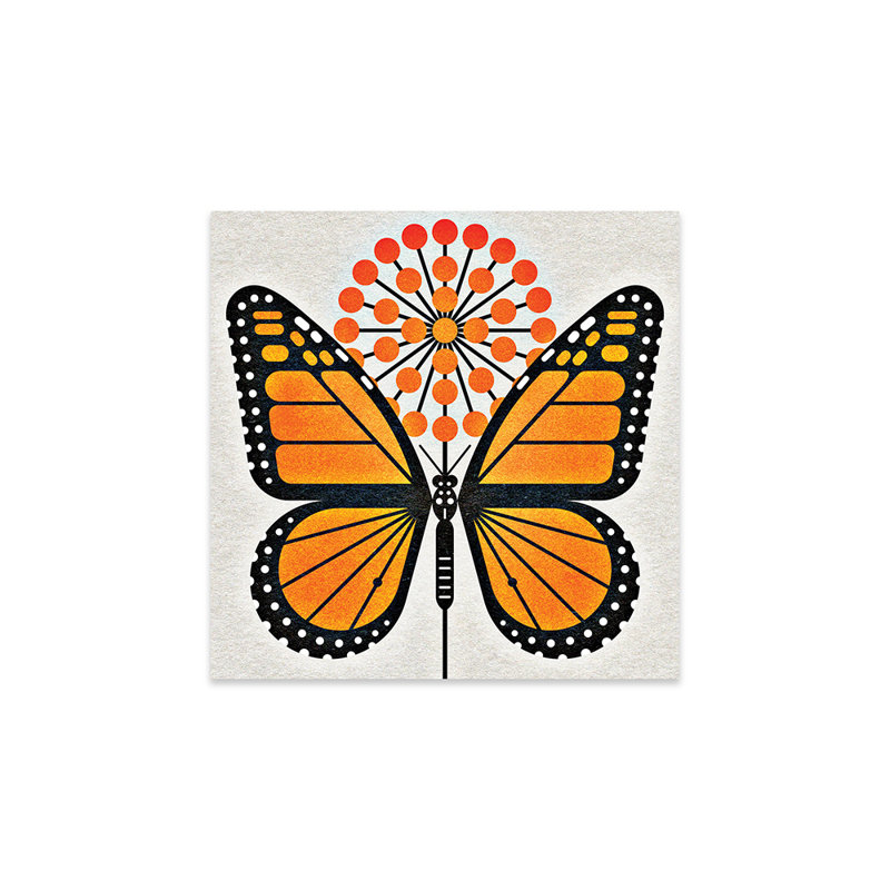 August Grove® Monarch by Scott Partridge - Unframed Graphic Art | Wayfair