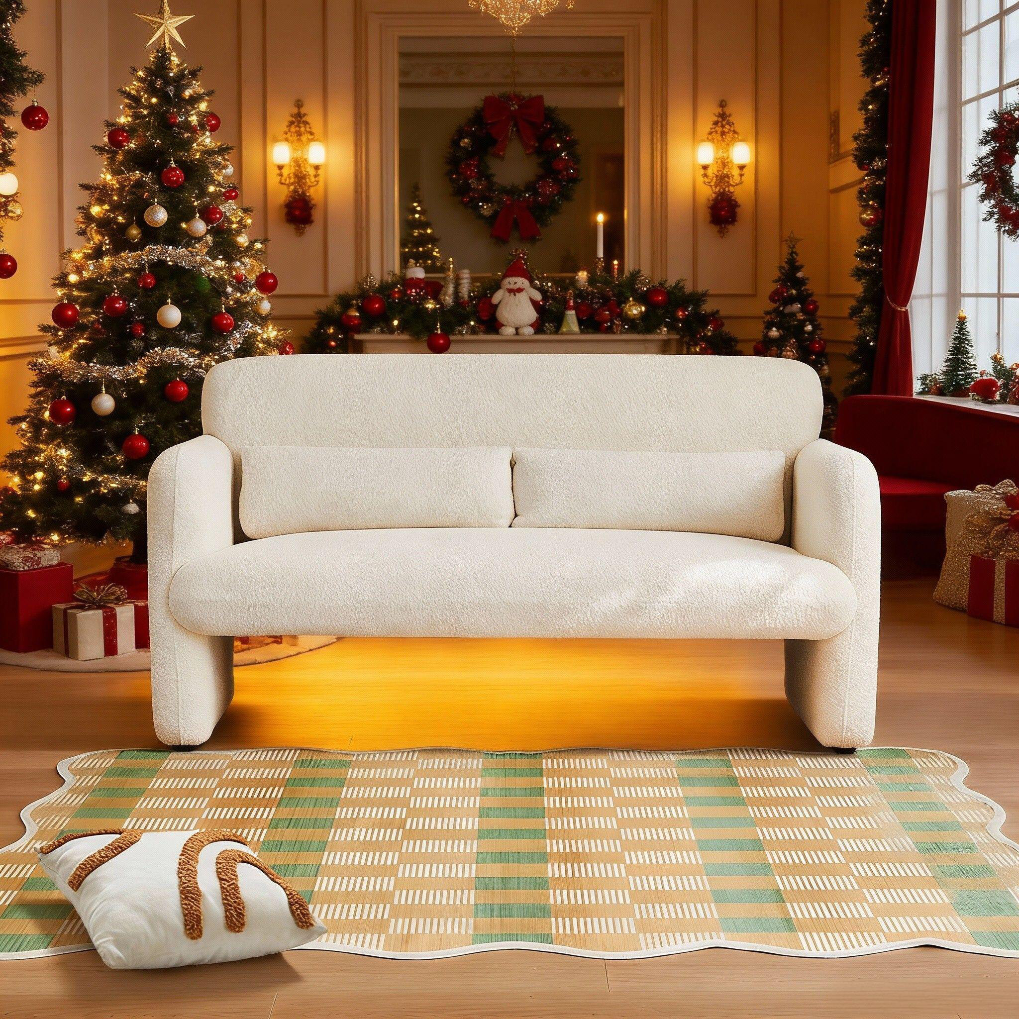 Ebern Designs Petruna 59.06'' Upholstered Loveseat & Reviews | Wayfair