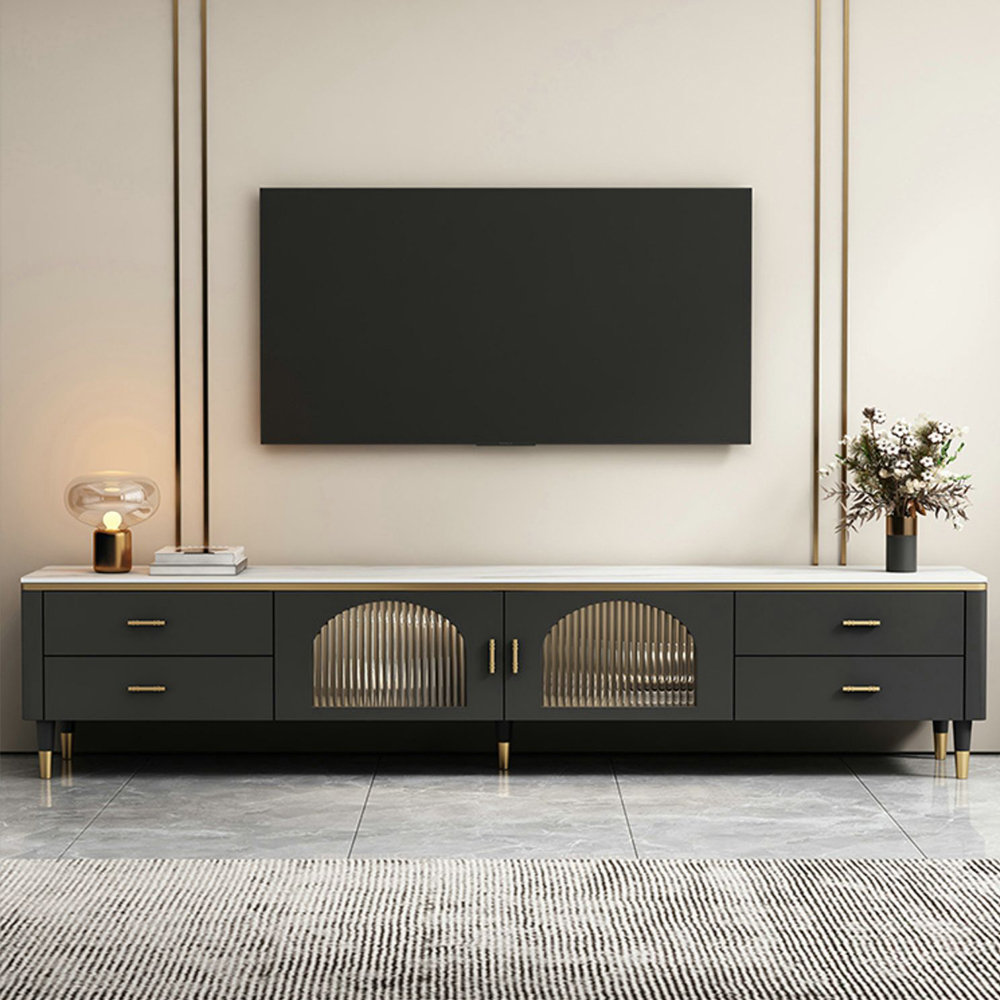 Finaewg European style sintered stone countertop TV stand - Wayfair Canada