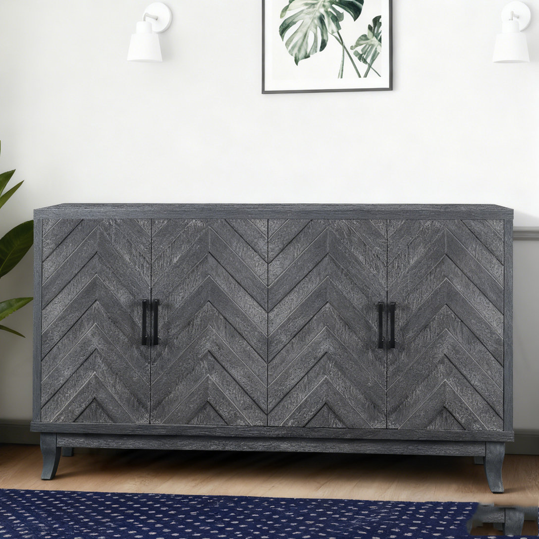 Latitude Run® Accent Storage 4 Door Wooden Cabinets - Wayfair Canada