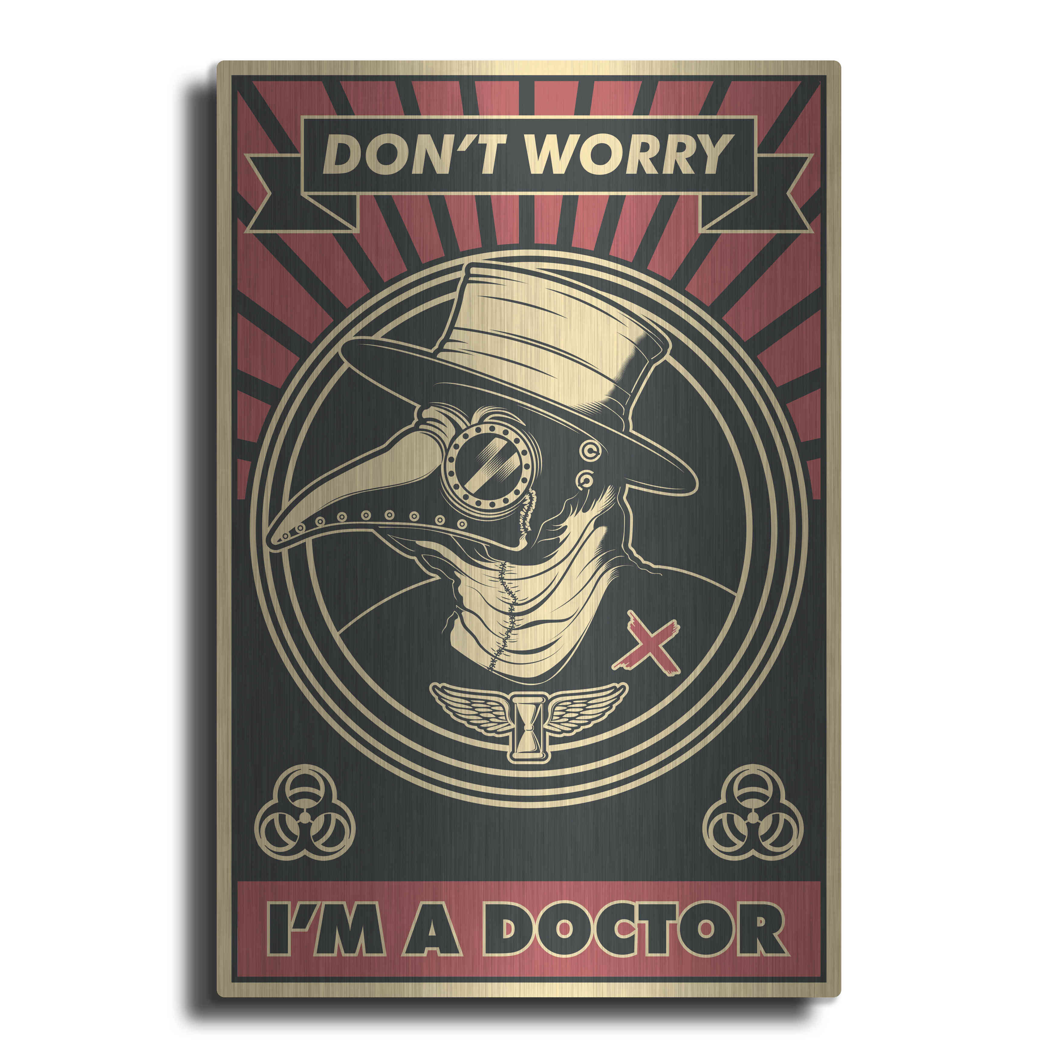 Winston Porter 'Doctor' Metal Wall Art - Wayfair Canada