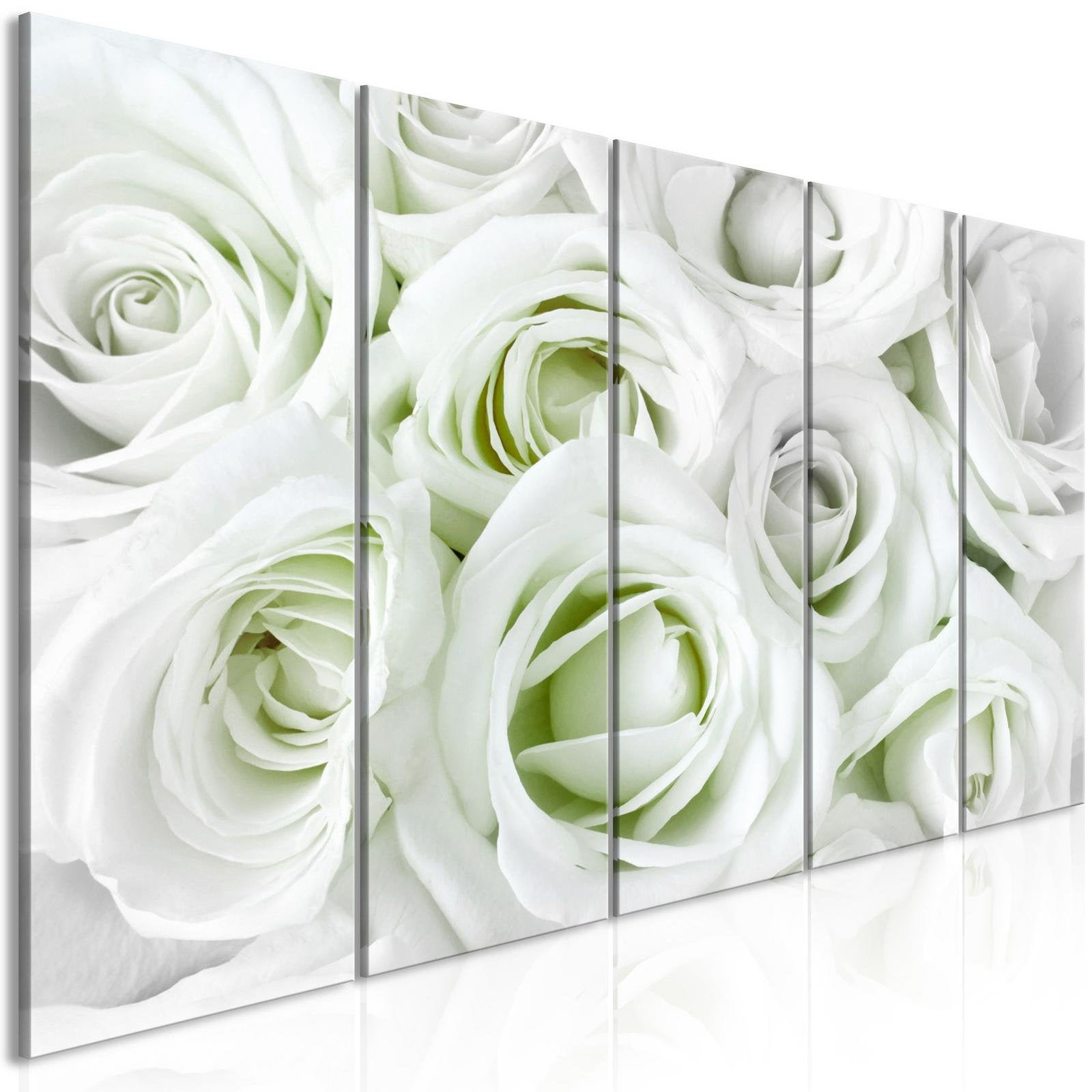 Mercer41 Floral Botanical Style - 5 Piece Wrapped Canvas Print | Wayfair