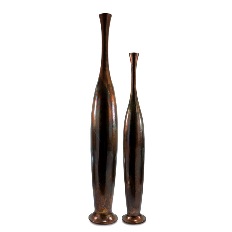 Lark Manor™ Botella Sm Deco Rainbow Bronze Bottle | Wayfair