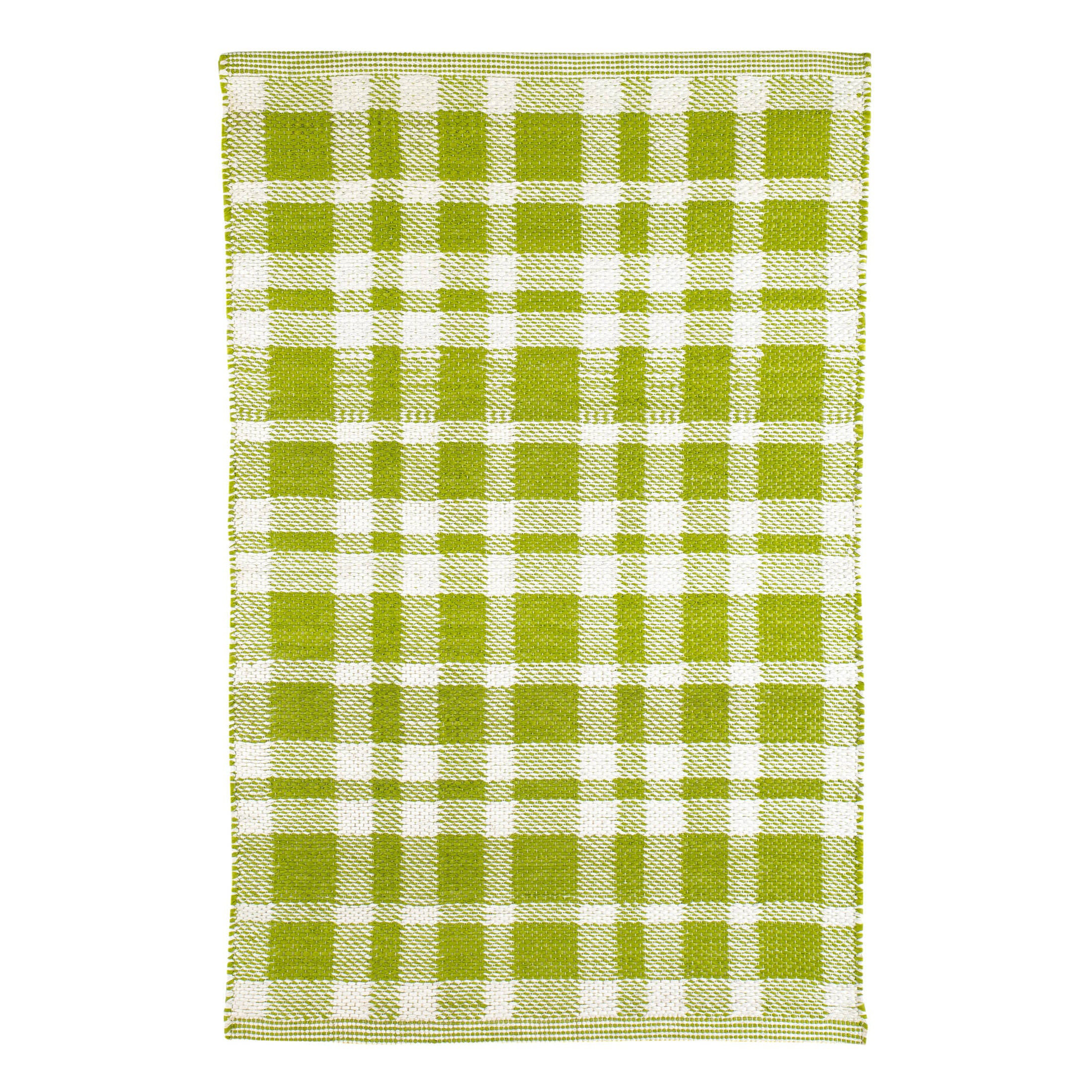 Dash and Albert Rugs Tattersall Sprout Handwoven Indoor/Outdoor Rug ...