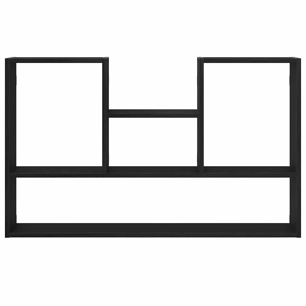 Wrought Studio™ Wall Shelf Black Oak 39.0X5.9X23.6" Engineered Wood ...