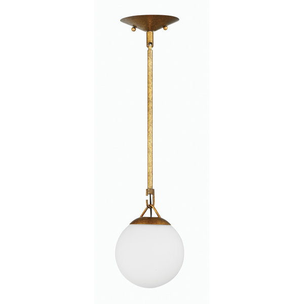 George Oliver Ison 1 - Light Single Pendant | Wayfair