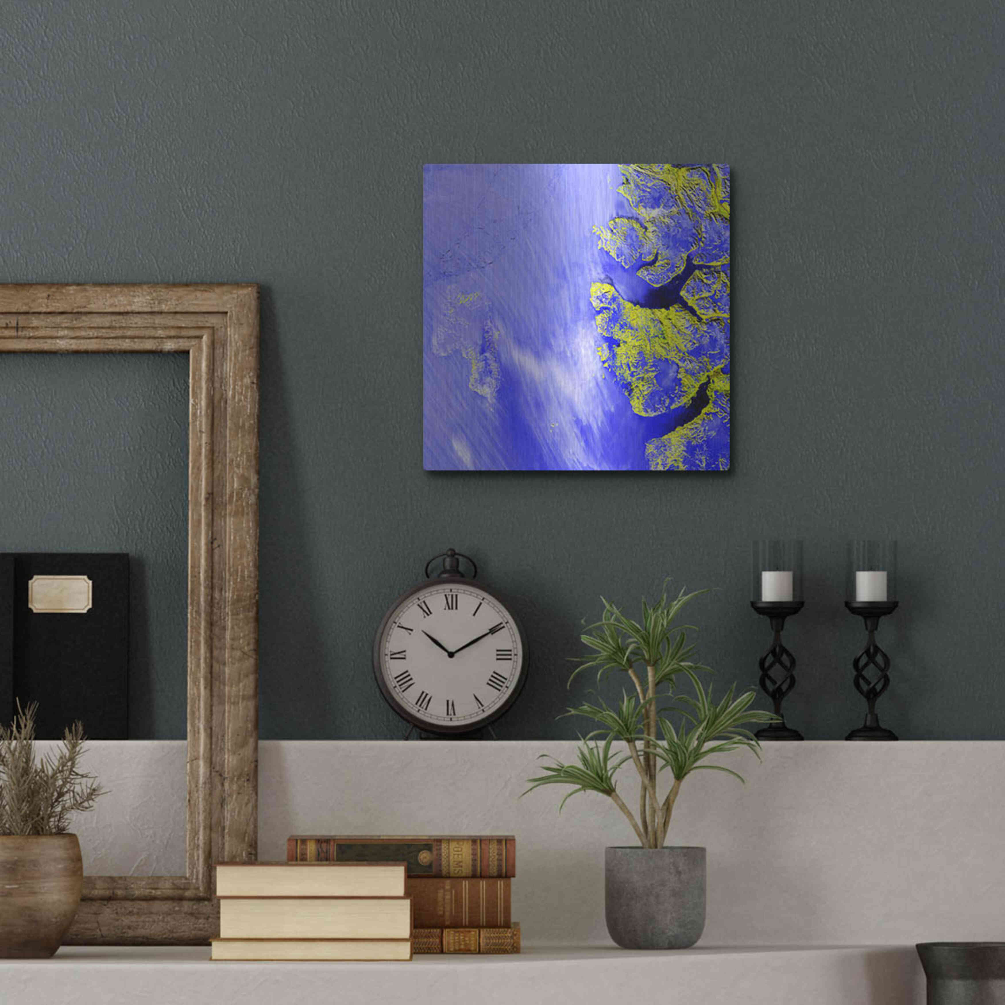Red Barrel Studio® 'Earth as Art: Meighen Island,' Metal Wall Art | Wayfair