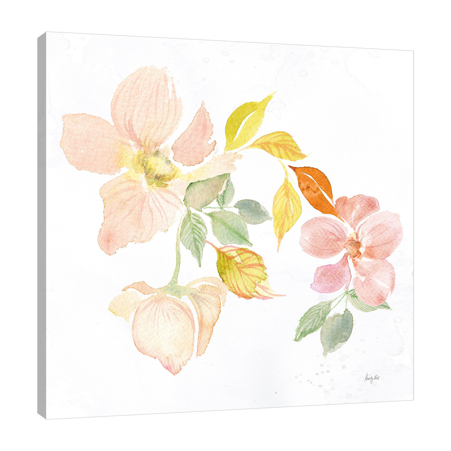 Jaxson Rea "Colors Of The Wind II" Gallery Wrapped Canvas By Kristy ...