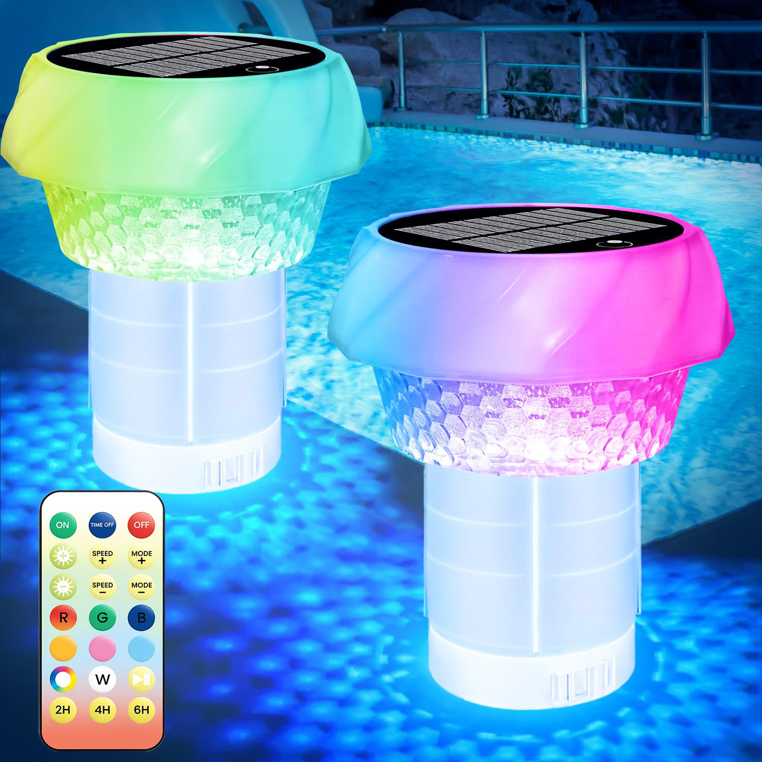 Fashion Finesse Pool Solar Chlorine Tablet Floater, Spa Hot Tub ...