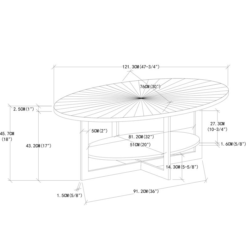 17 Stories Nataka Coffee Table & Reviews | Wayfair