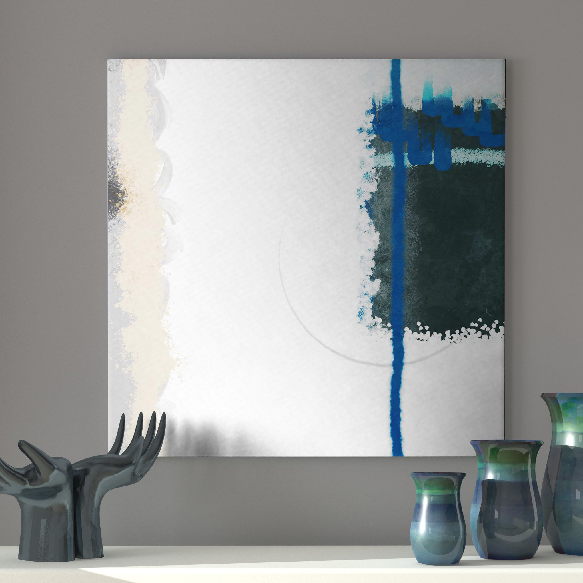 Wrought Studio™ Drool Sweet - Wrapped Canvas Painting Print | Wayfair