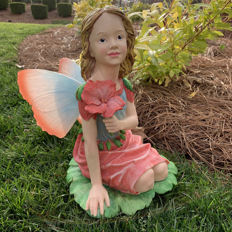 HomeStyles Suffolk Fairy Gabriella Garden Statue | Wayfair