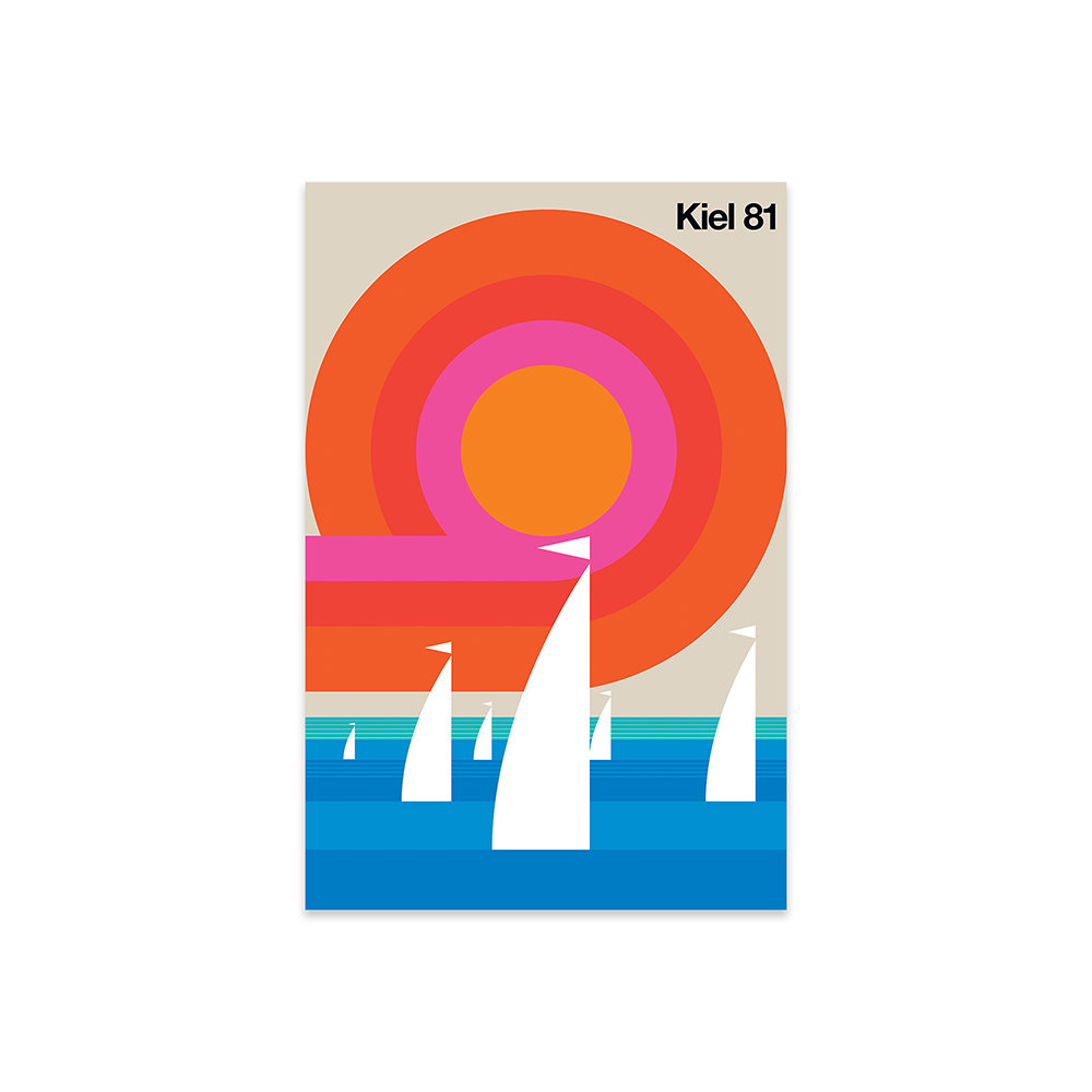 Breakwater Bay Kiel 81 by Bo Lundberg - Unframed Graphic Art | Wayfair