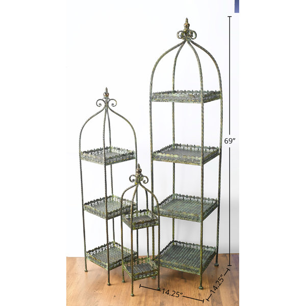 Bungalow Rose 3-Piece Plant Stand Set | Wayfair