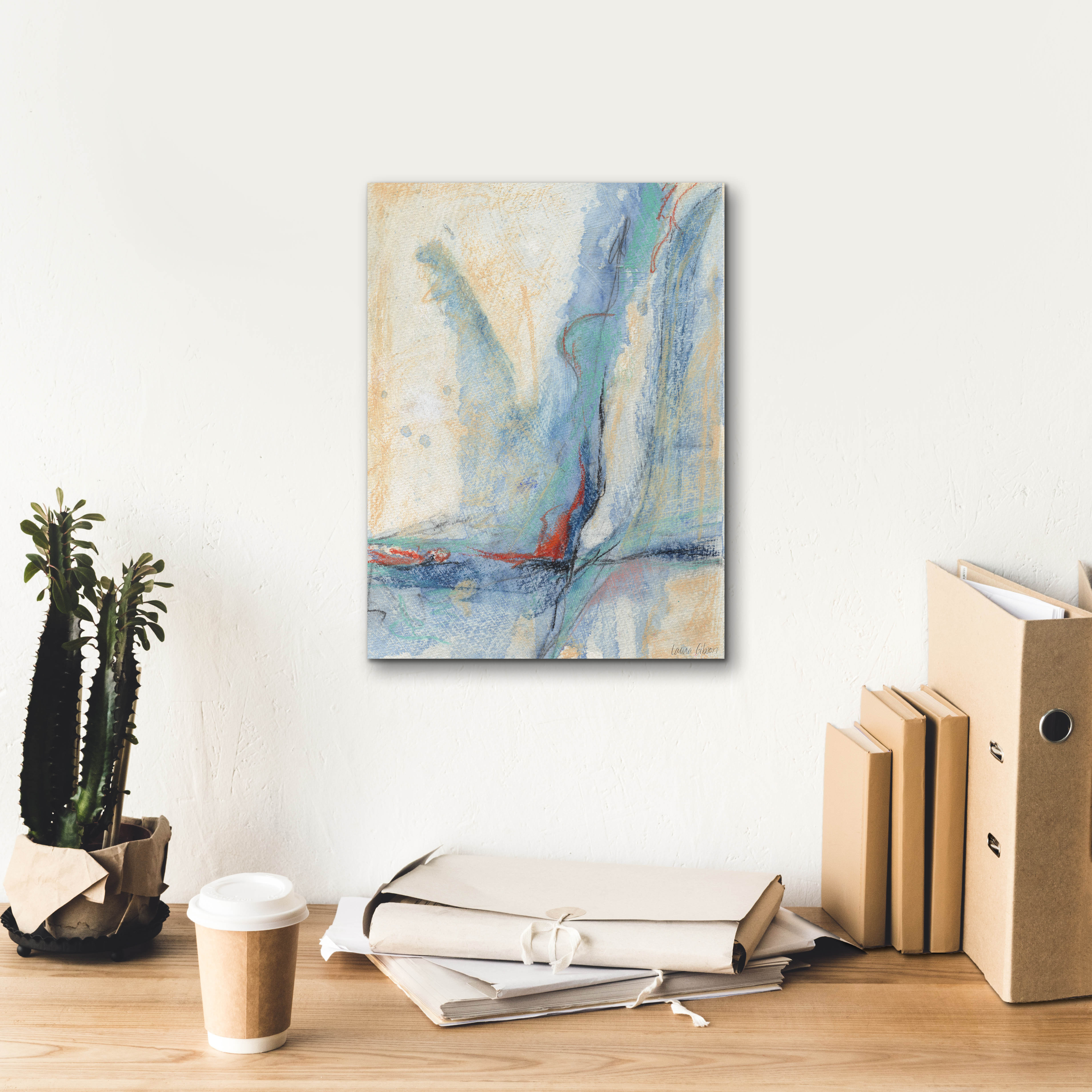 Epic Graffiti 'Cracking Open 2' by Laura Gibson Canvas Wall Art | Wayfair