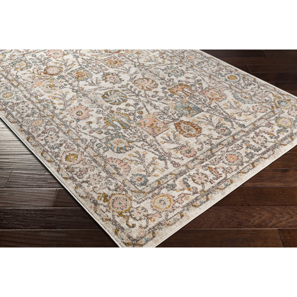 Langley Street® Evgenia Oriental Teal/Brown Area Rug & Reviews | Wayfair
