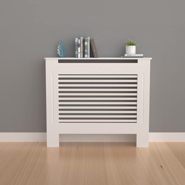 LUVODI Tall Horizontal Slats Radiator Cover Wood Cabinet Modern ...