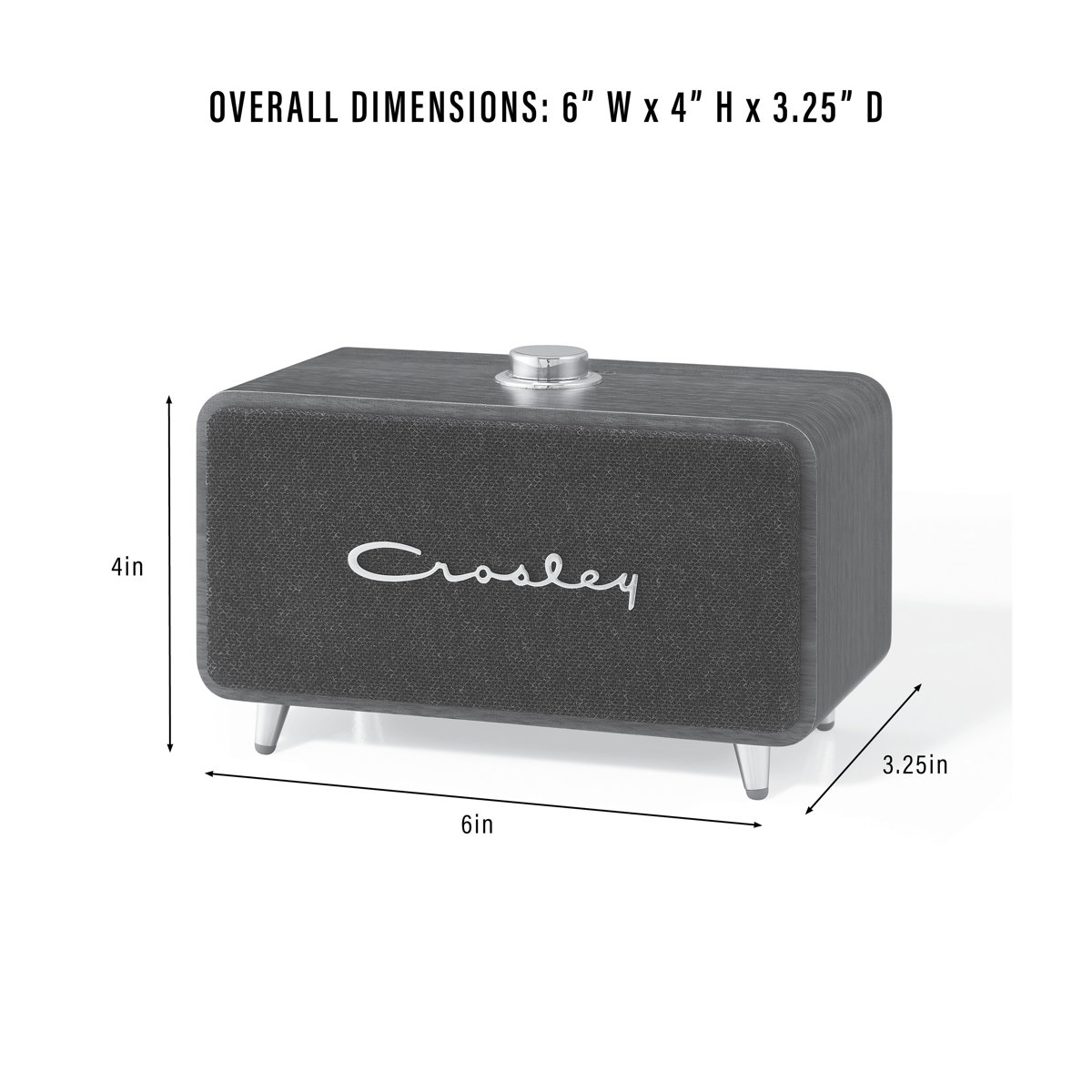 Crosley Electronics Stanza Portable Bluetooth Speaker | Wayfair