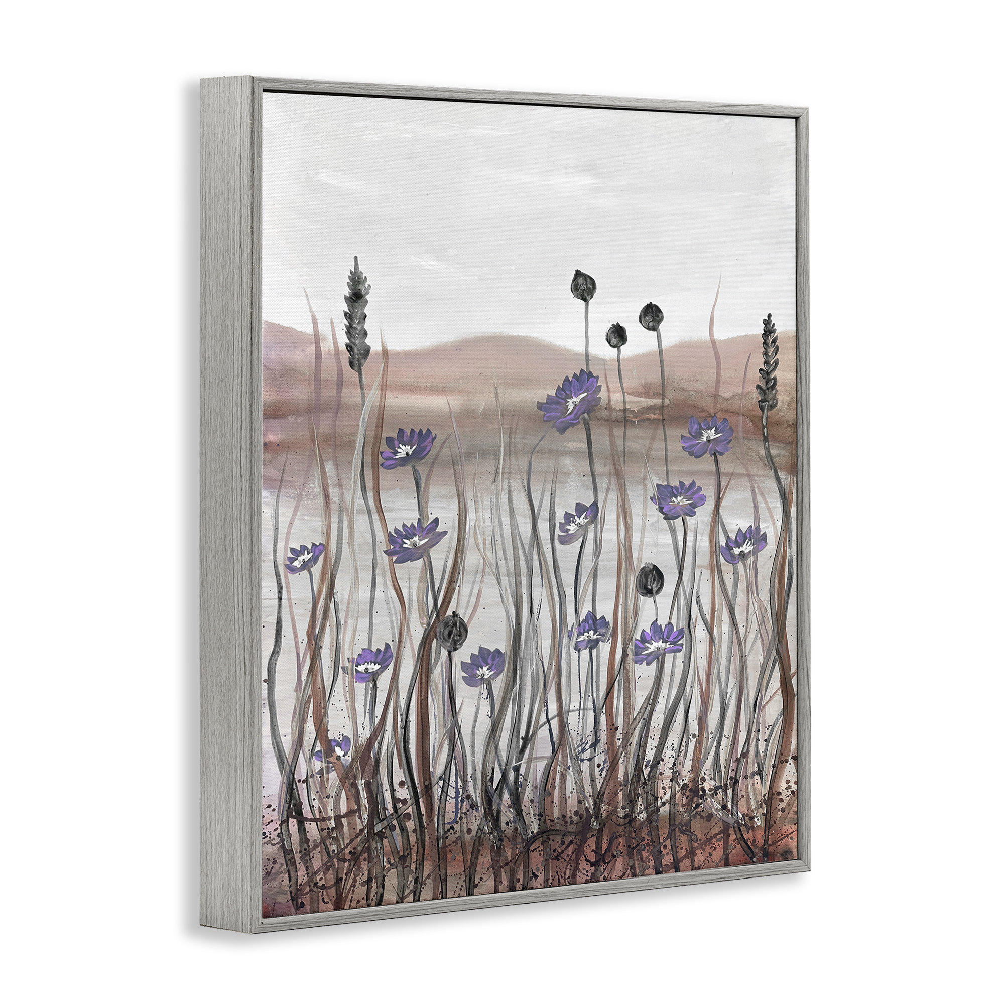 Ophelia & Co. Soft Lakeside Blooms Art by Doris Charest bg-145 | Wayfair