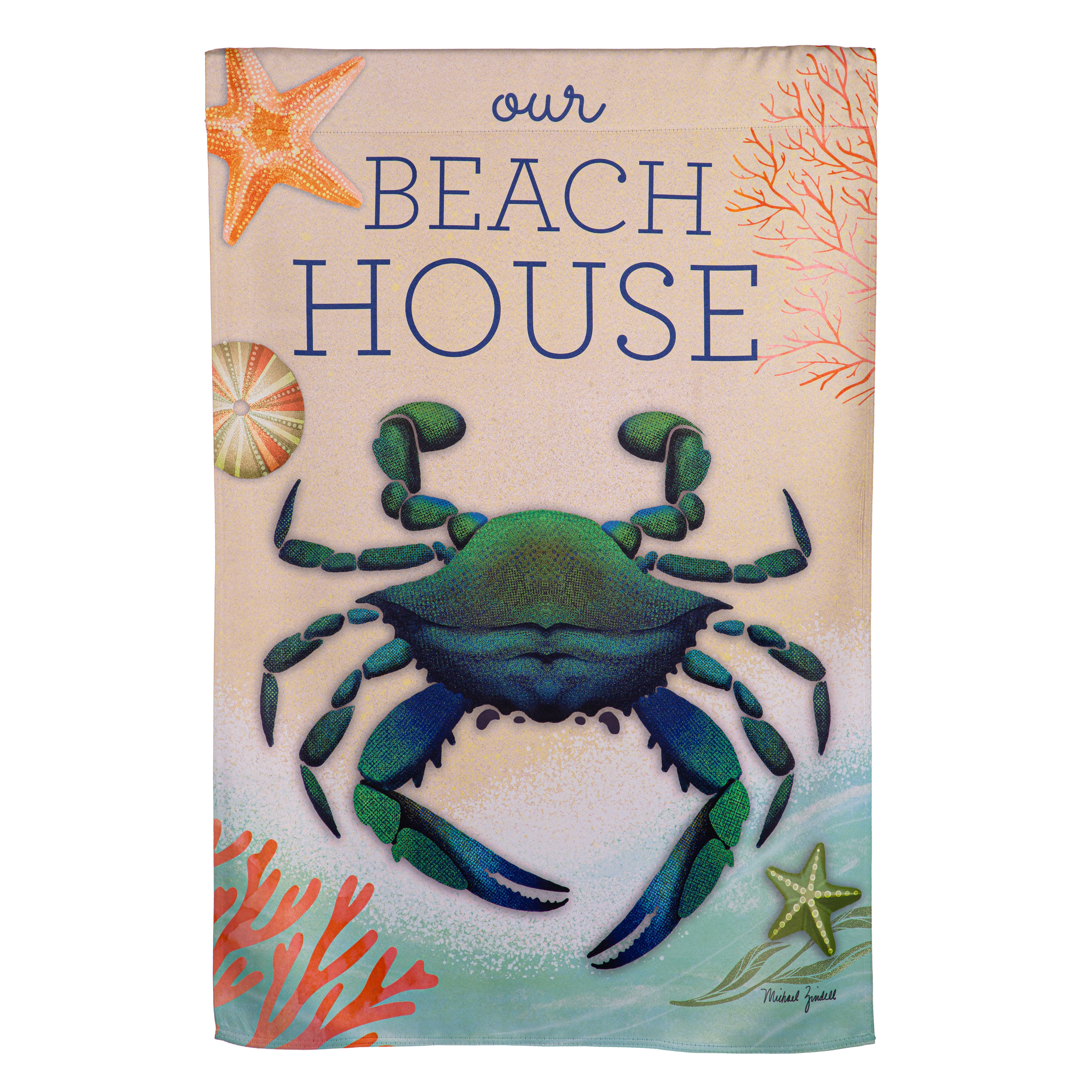 Dovecove Our Beach House House Flag | Wayfair