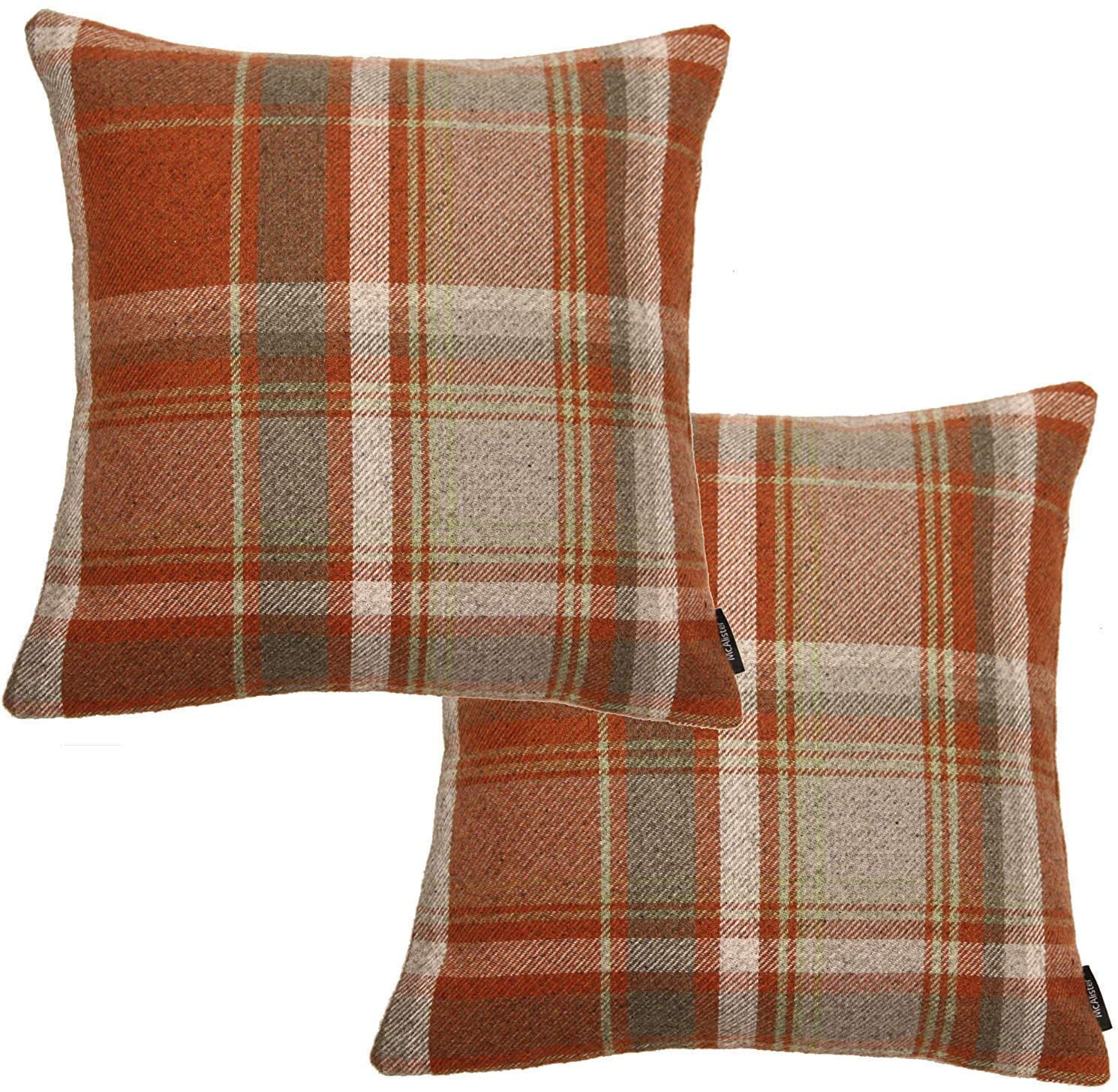 McalisterTextiles Plaid 43'' Throw Pillow Cover | Wayfair