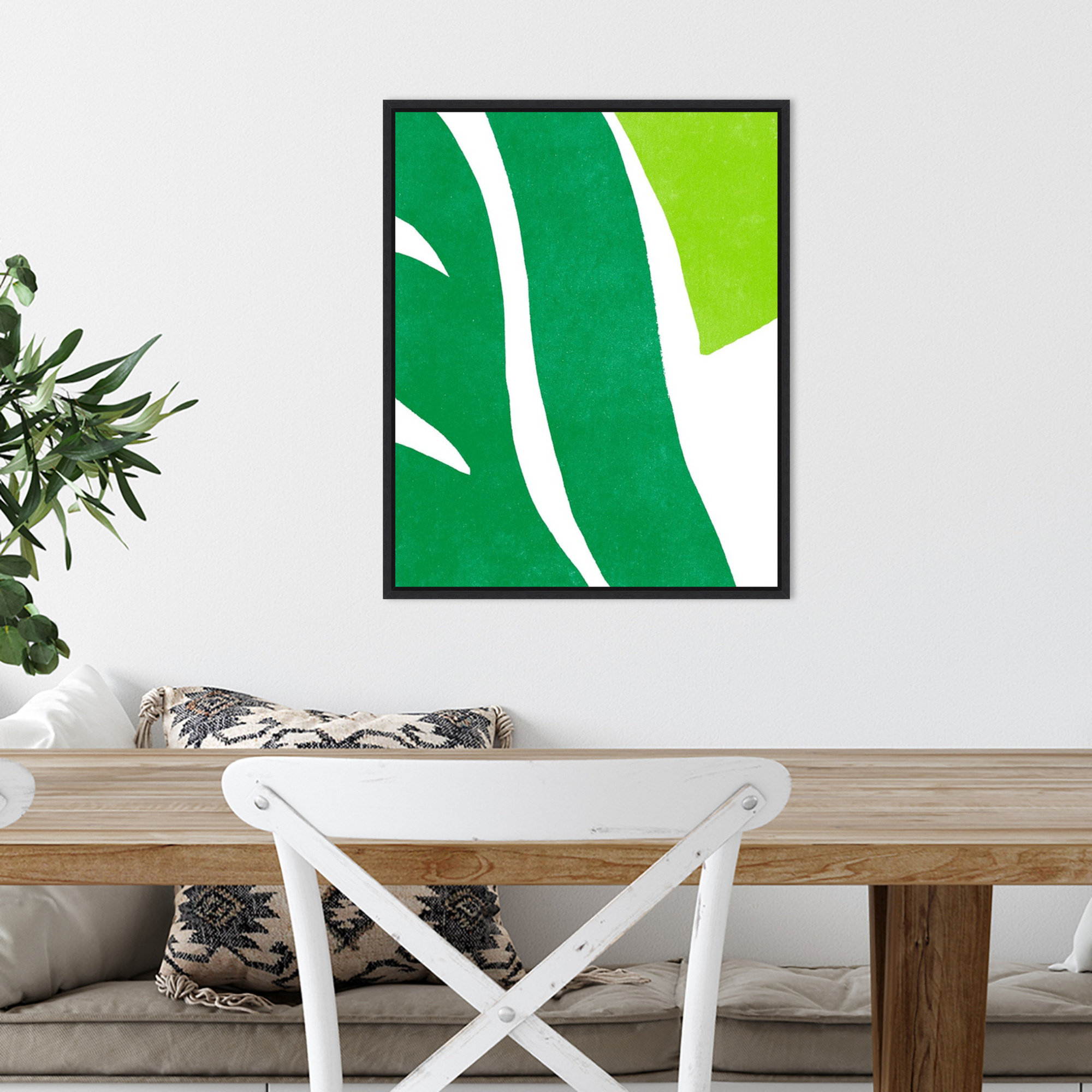 Ivy Bronx Florestine Color Cuts II Framed On Canvas by June Erica Vess ...