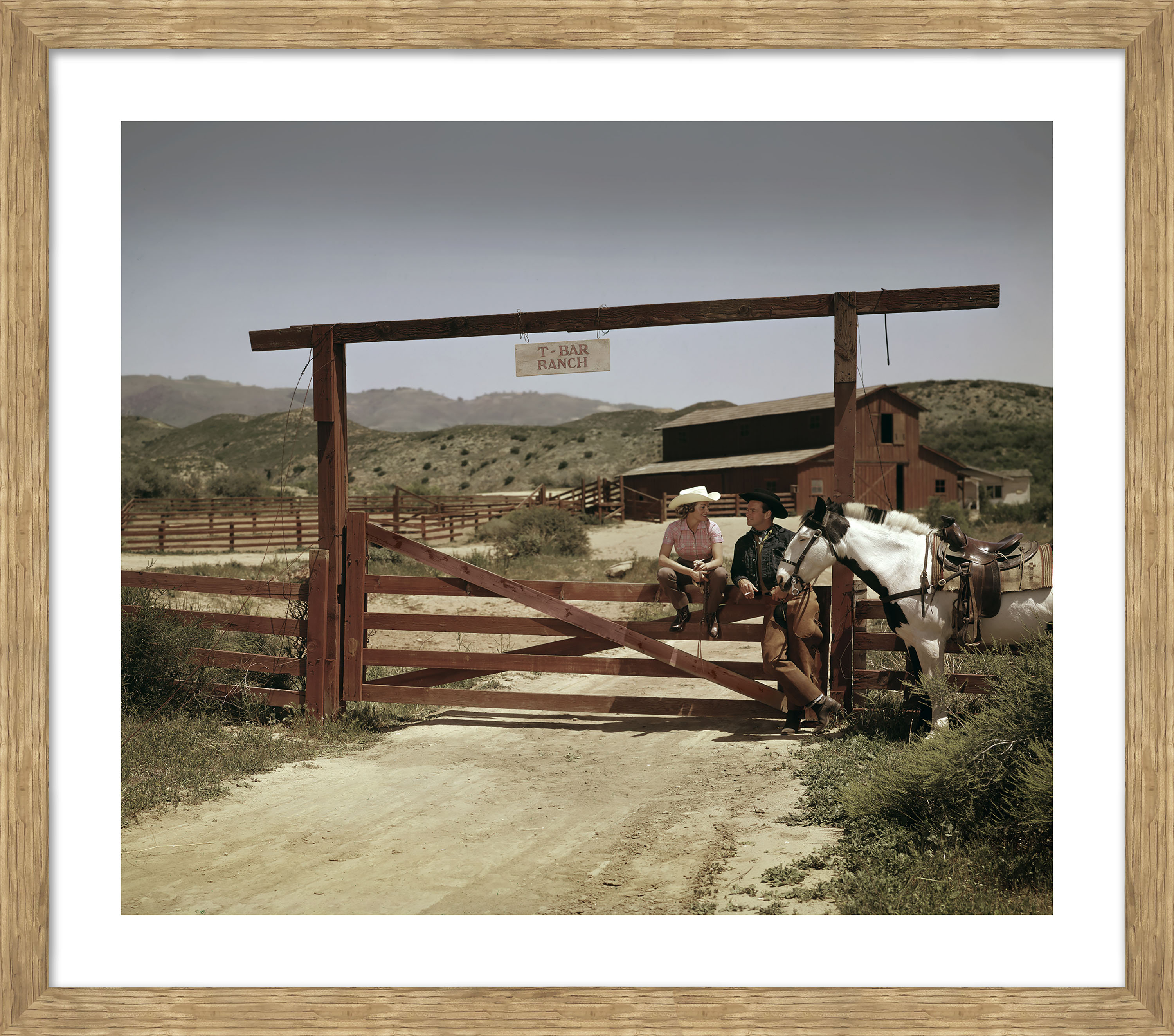Getty Images Gallery by Soicher Marin 'The T-Bar Ranch' - Picture Frame ...