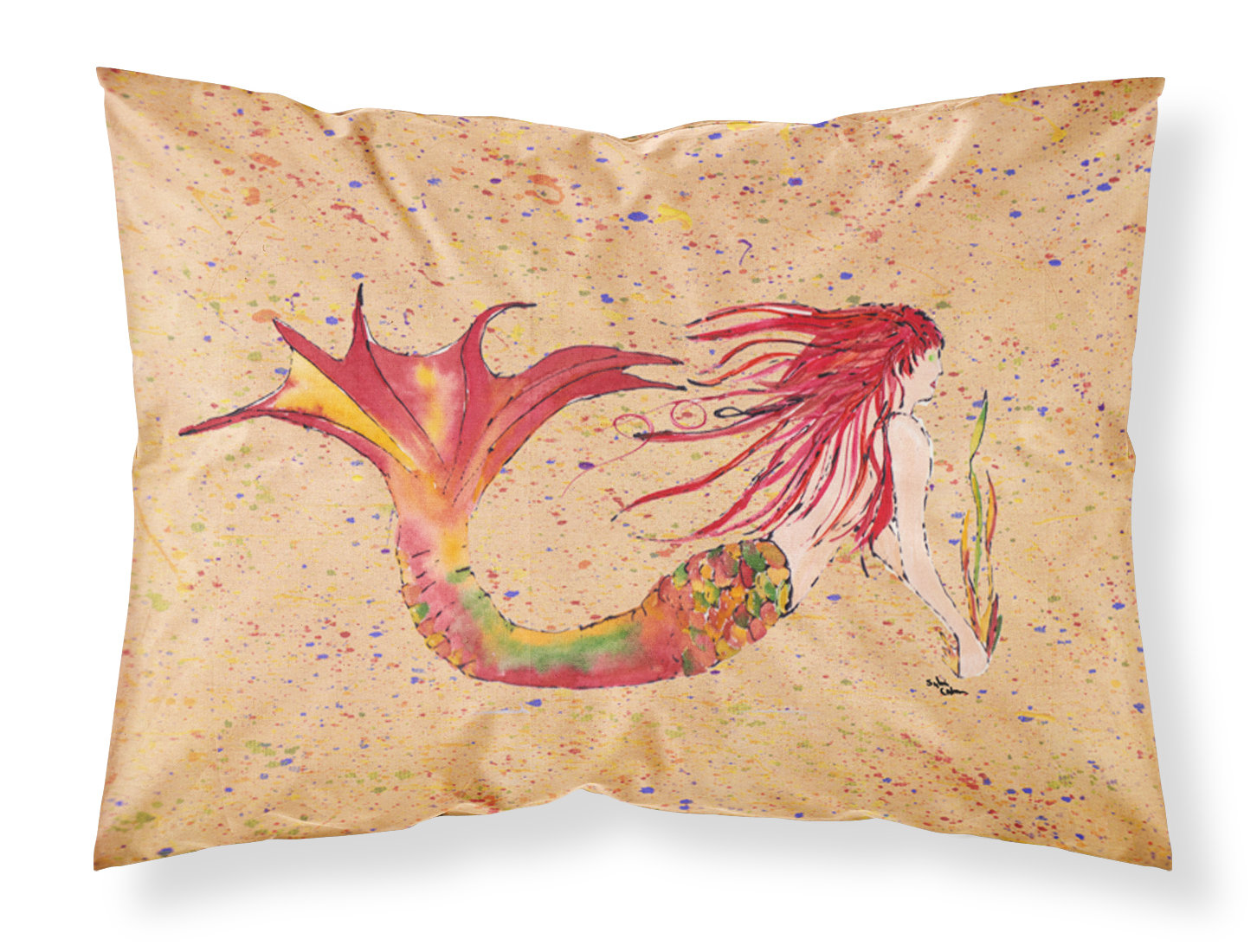Caroline's Treasures Mermaid Pillowcase | Wayfair