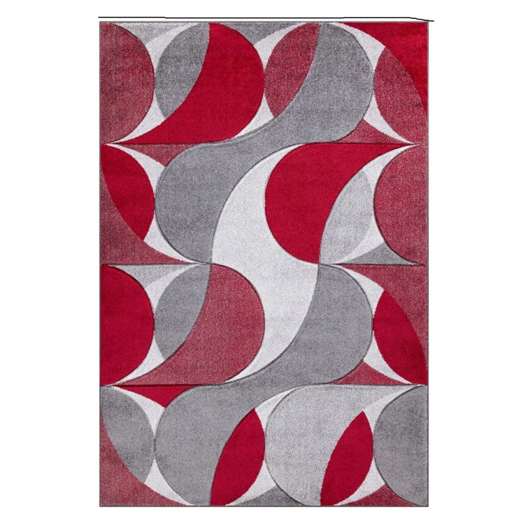Metro Lane Modern Luxury Geometric Design Rugs Soft Large Area Rugs ...