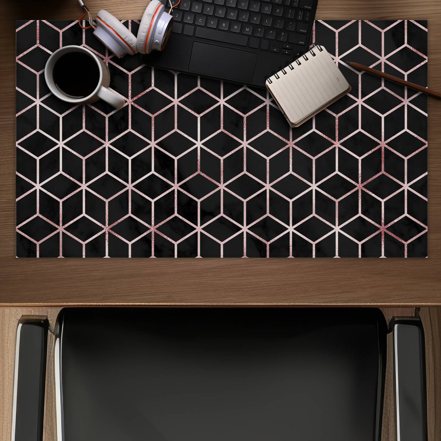 Begin Edition International Inc. Symmetry - 14.00"x24.25" Desk mat ...