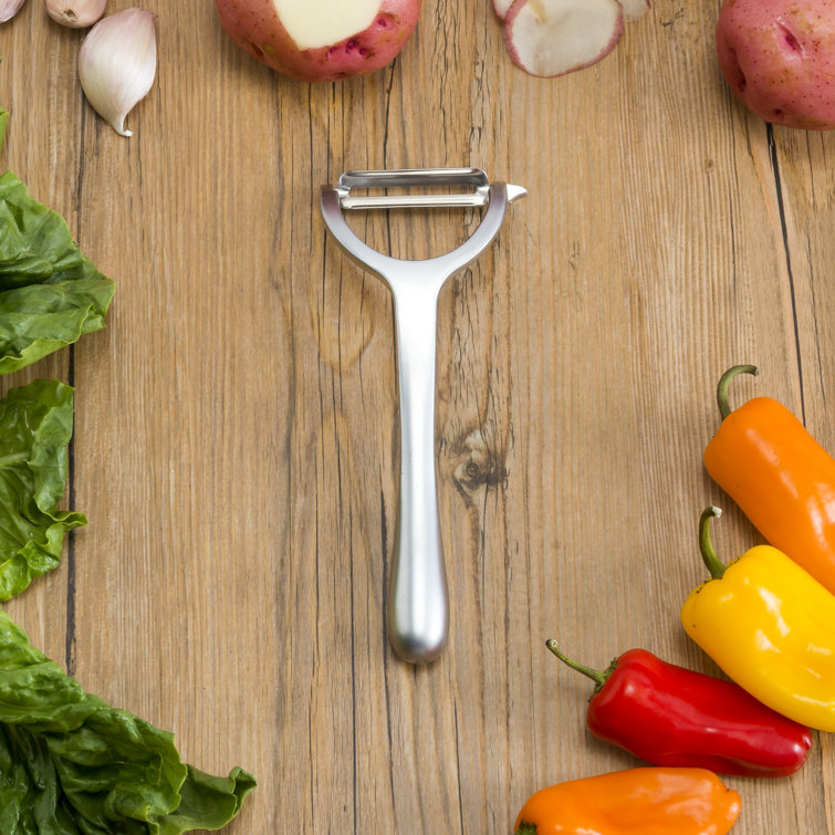 Home Basics Zinc Horizontal Vegetable Peeler & Reviews - Wayfair Canada