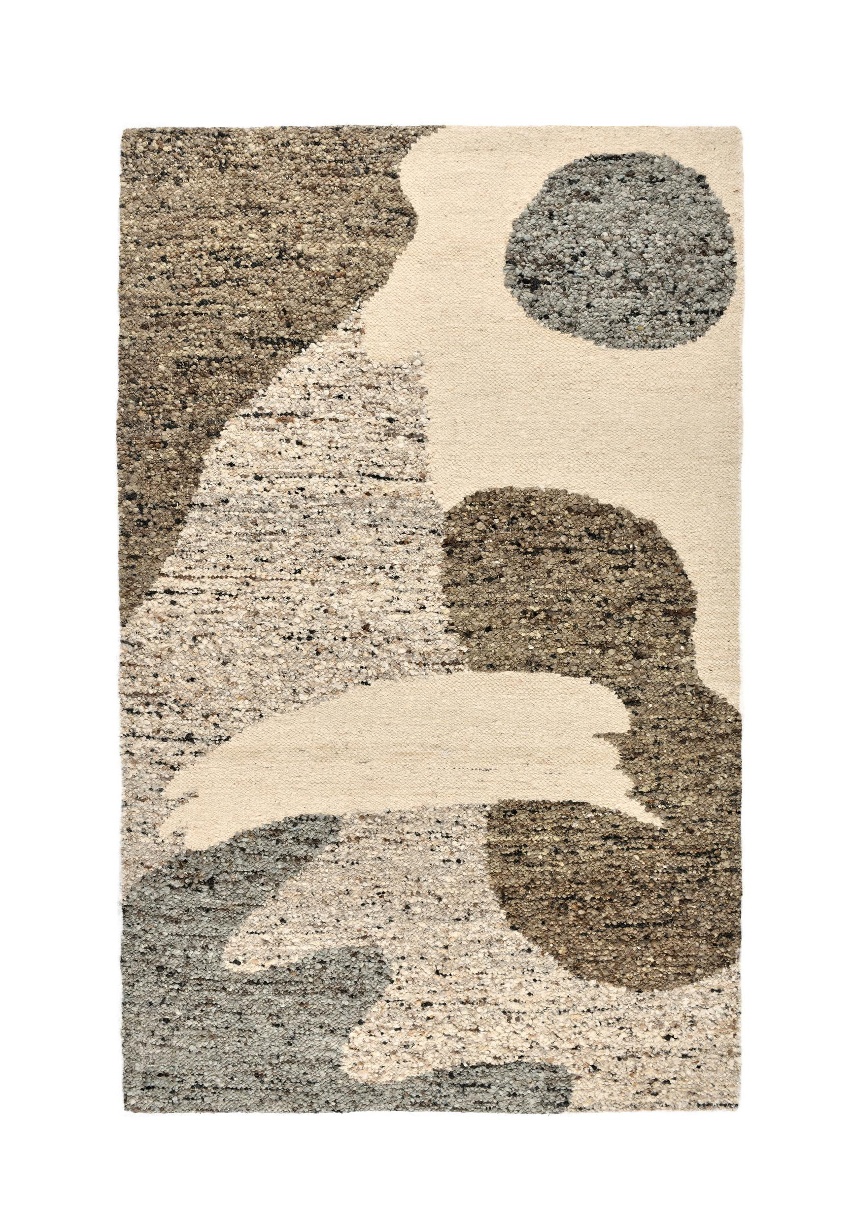 Villa by Classic Home Hesperia Hand Woven Wool Fabric Cedar Multi-color ...