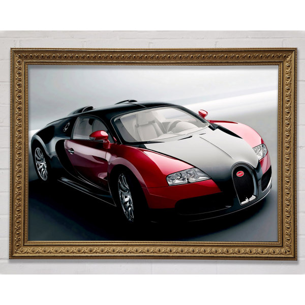 Ebern Designs Bugatti Veyron Ready For The Drive - Single Picture Frame ...