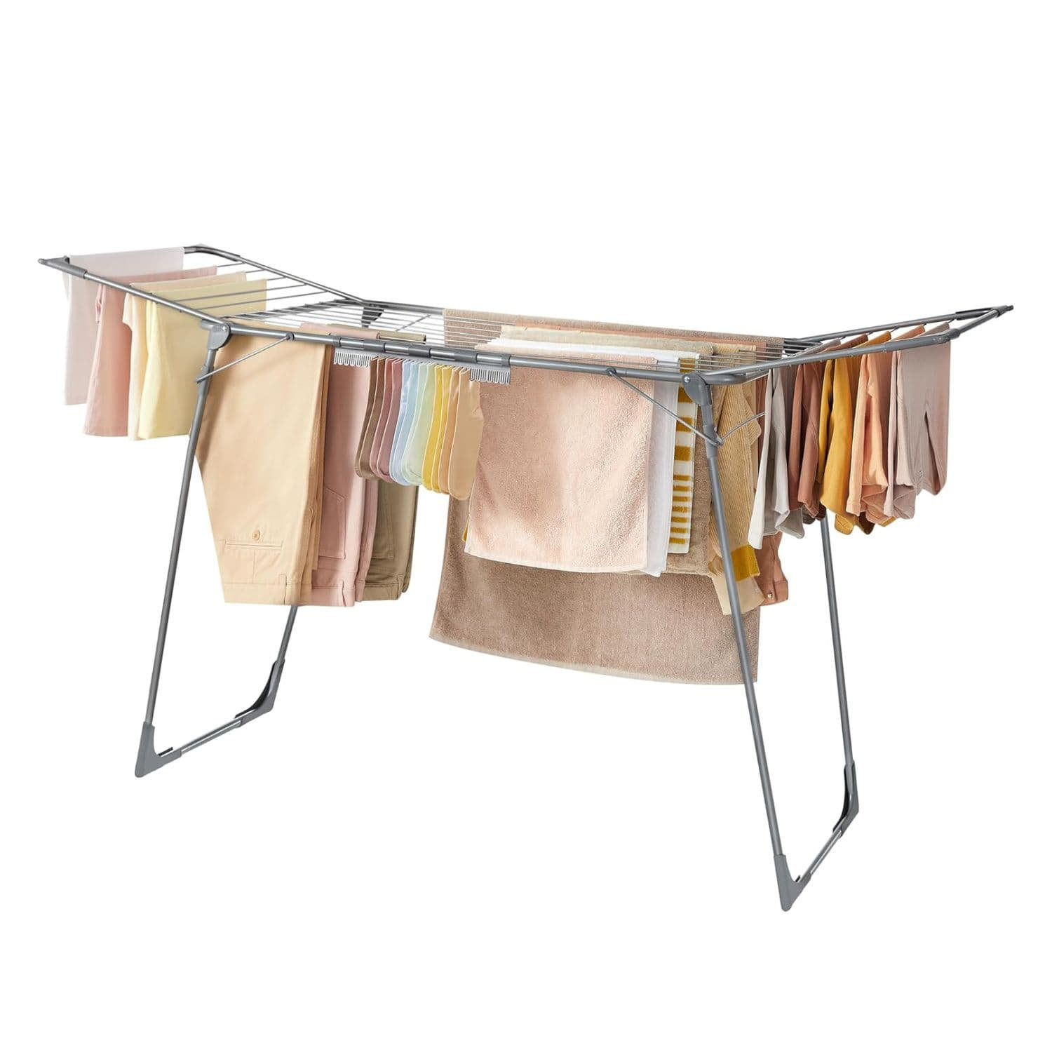 MELLISAN Foldable Gullwing Clothes Drying Rack | Wayfair