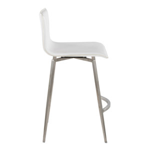 Brayden Studio® Vedder Swivel 25'' Counter Stool | Wayfair