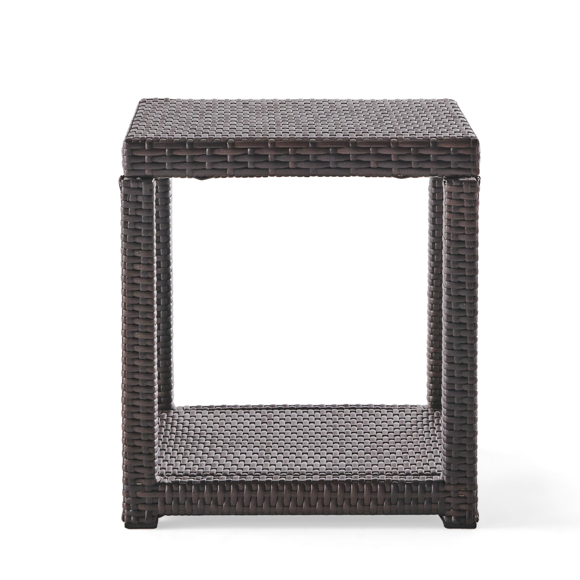 Ebern Designs Boracay Accent Table Living Room End Table Rattan End ...