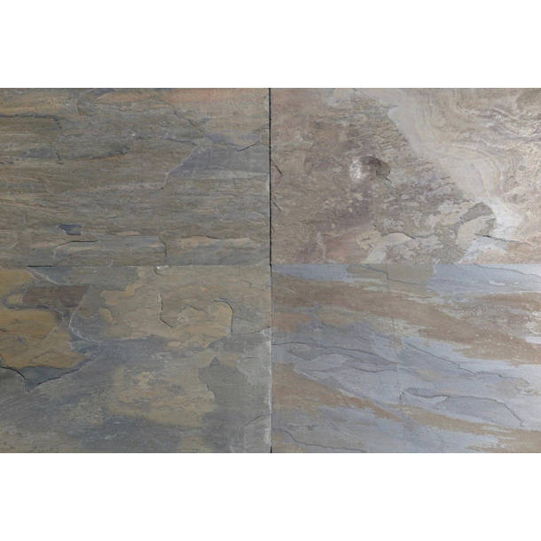 Stone & Tile Shoppe, Inc. 12'' x 12'' Slate Stone Look Wall & Floor ...