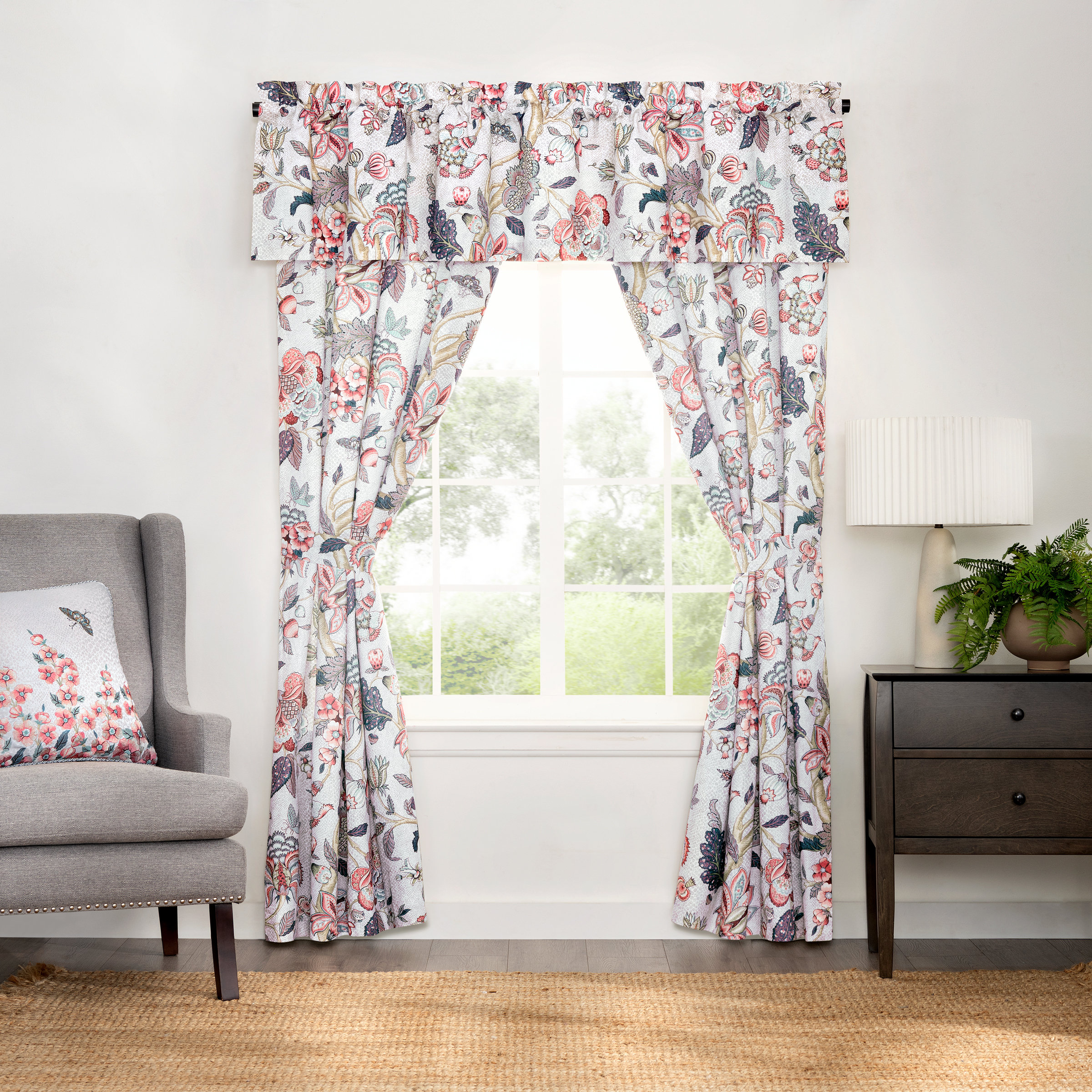 Rose Tree TALIA WINDOW PANEL PAIR SET | Wayfair