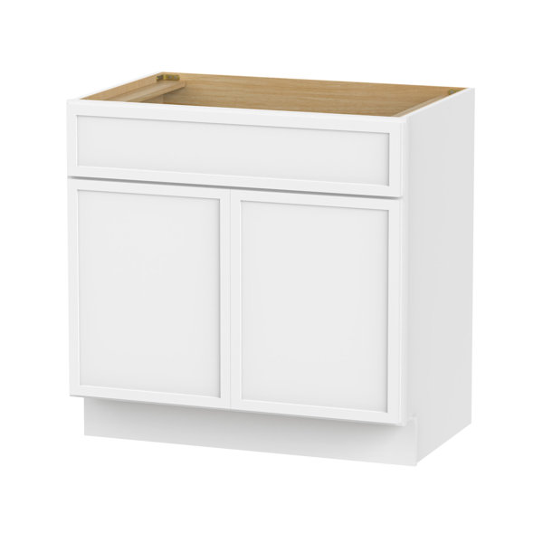 Vanity Art 36" W Birch Plywood Freestanding Single Base Storage Cabinet ...
