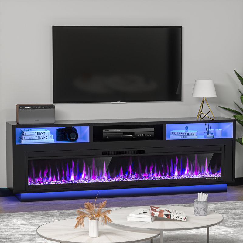 Ivy Bronx Fireplace TV Stand for TVs Up to 65" with 52" Electric ...