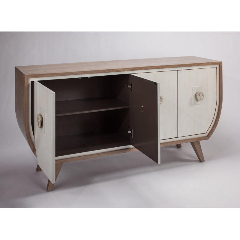 Artmax Oak/White 68" Wide Sideboard | Wayfair
