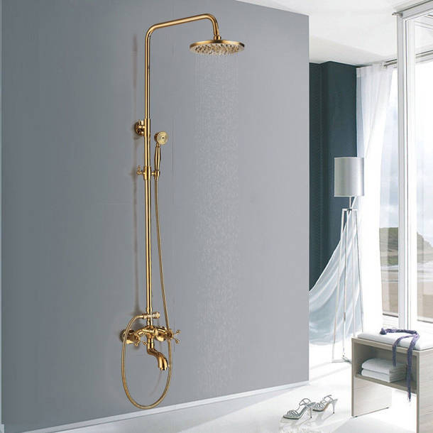 Senlesen Pressure-Balanced (Temperature And Volume) Shower Faucet with ...