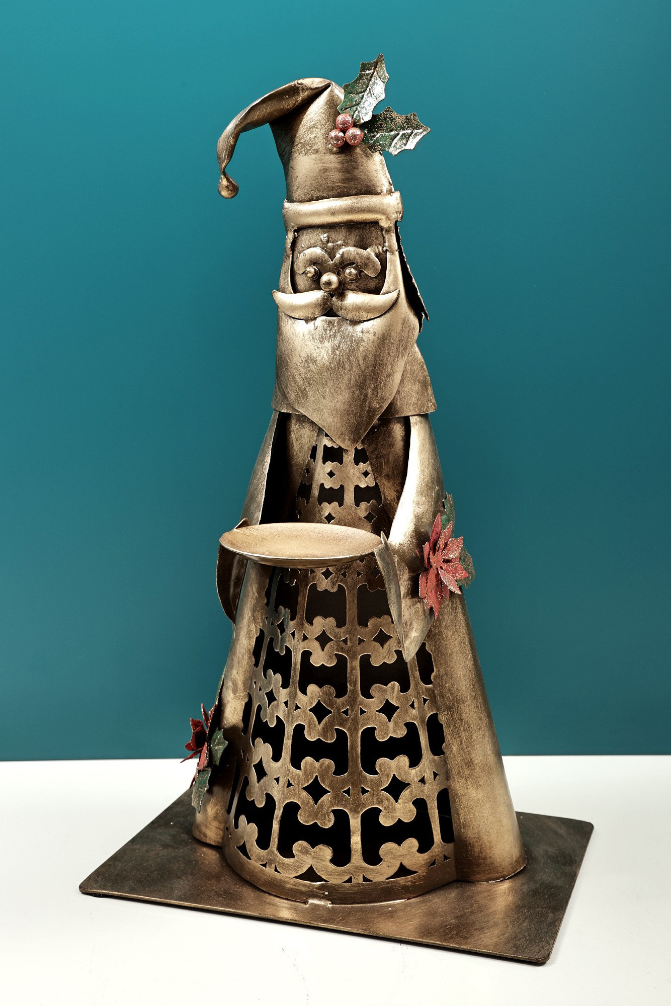 The Holiday Aisle® Handmade Santa Claus Figurine | Wayfair