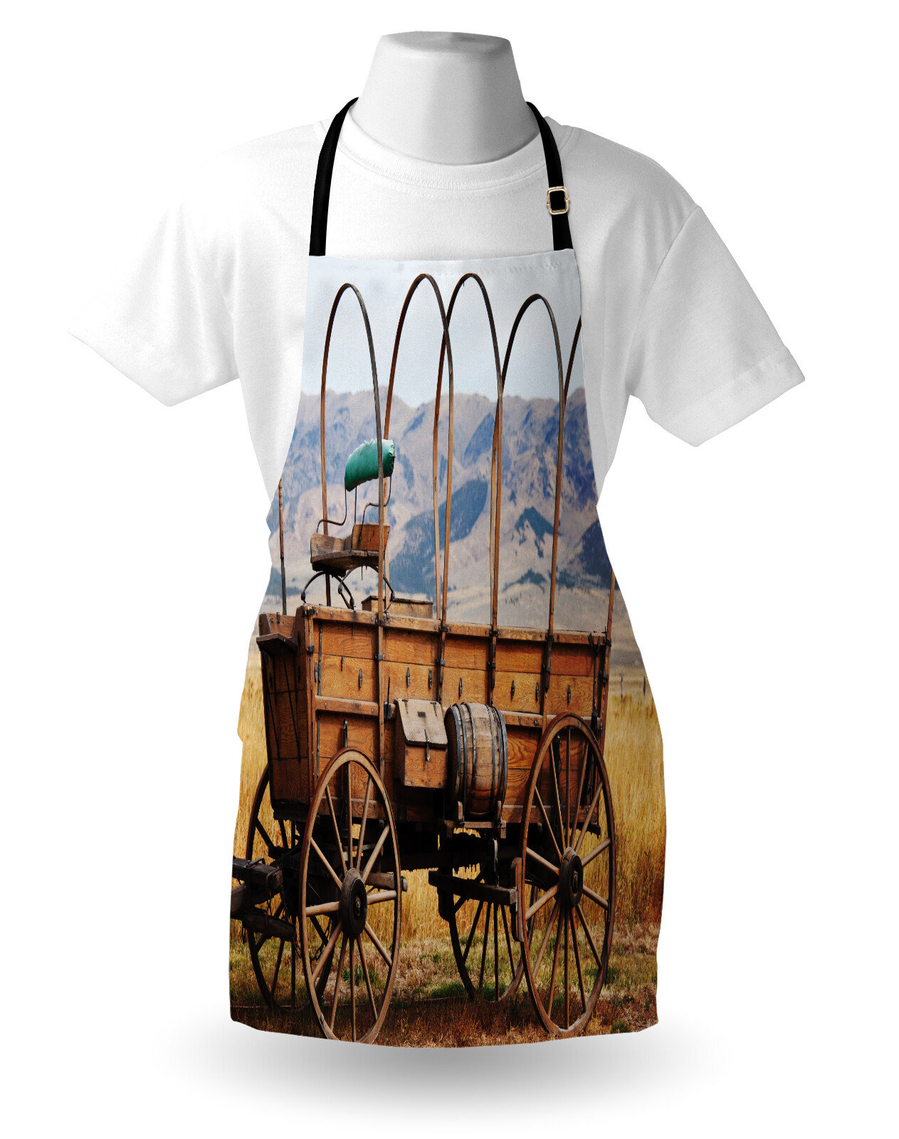 East Urban Home American Apron Unisex Nostalgic Wild Western Adult Size ...
