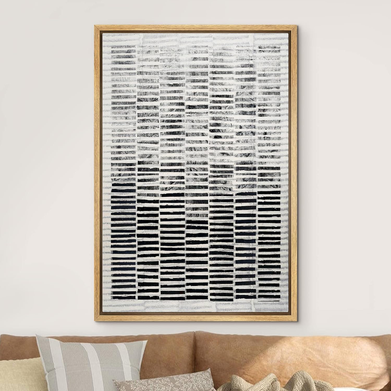 IDEA4WALL Geometric Line Distressed Geometric Collage Abstract Shapes ...